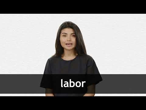 LABOR definition and meaning | Collins English Dictionary