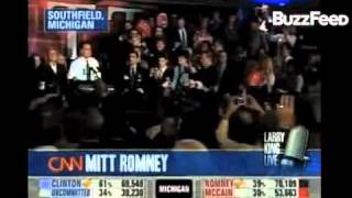 Mitt Romney 2008 Michigan Victory Speech Mentioned Getting Health Care ...