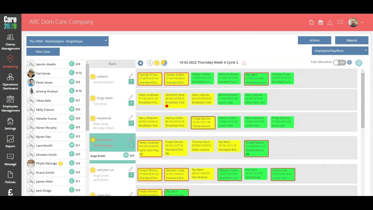 Carebeans Domiciliary Care System