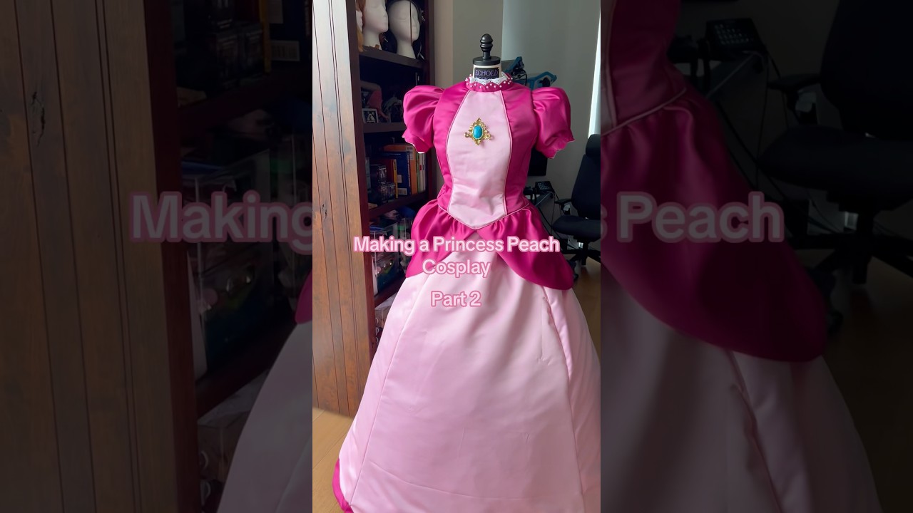 Making a Princess Peach Cosplay, Part 2