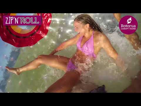 Join Rotorua's Adventure in a Zip 'n Roll Park
