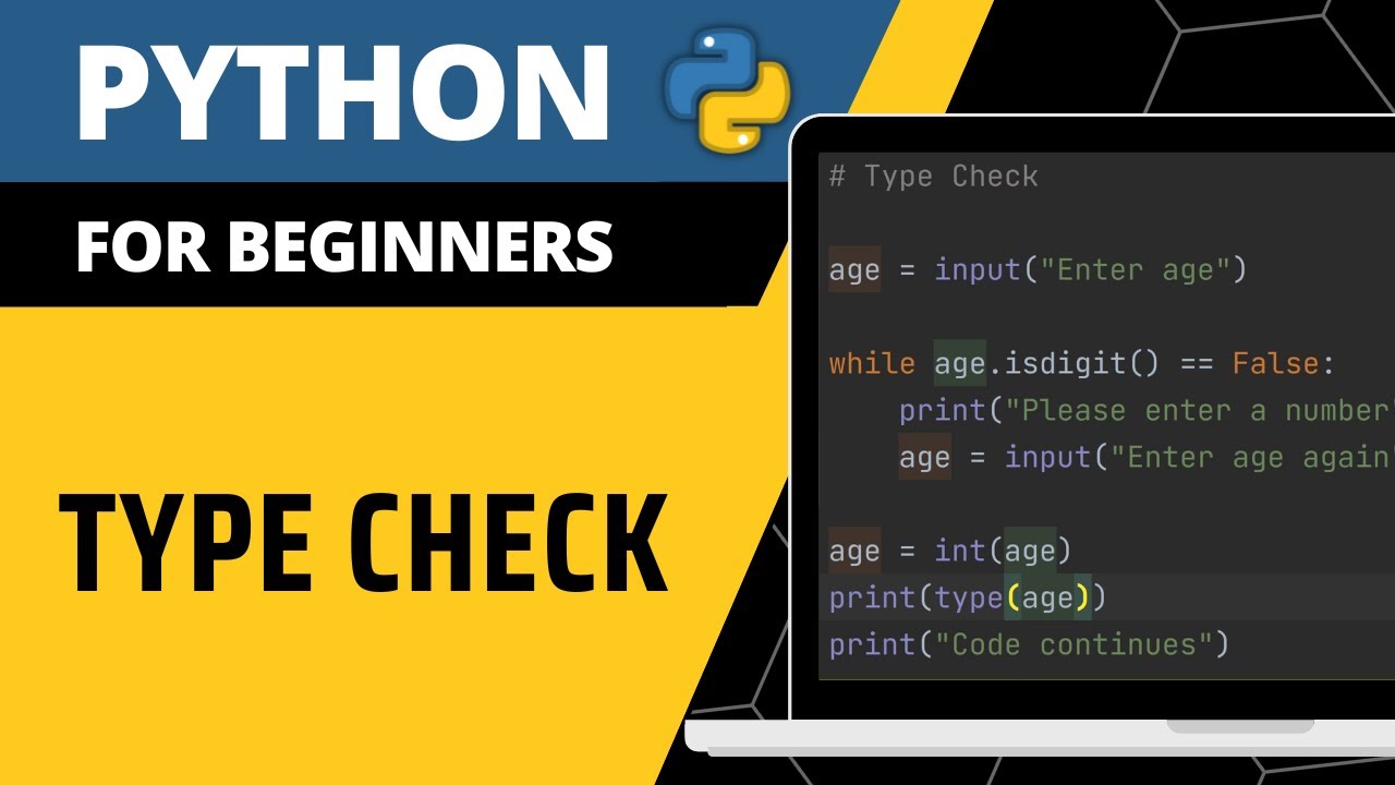 Python For Beginners - Type Check Explained