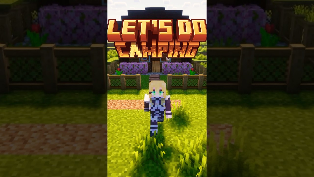 [Minecraft] [Let's do] Camping by Satisfy - mod showcase #minecraft