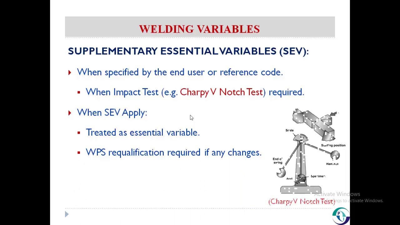 Introduction to Welding Procedure Specification (WPS) & Welding Variables