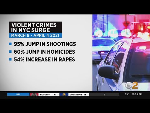 NYPD: Violent Crime On The Rise In NYC Over Past Month