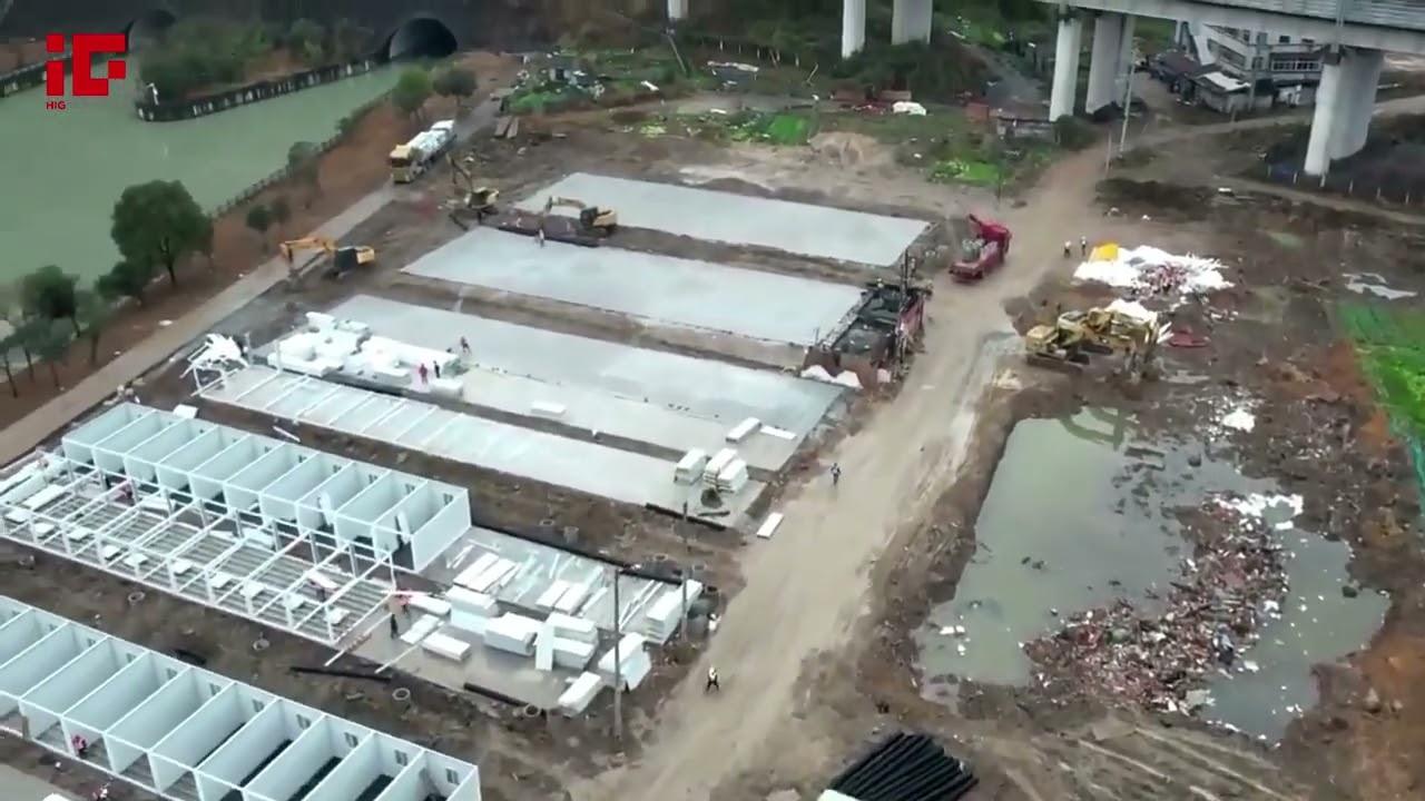 Prefabricated Worker Accommodation Temporary Housing Building