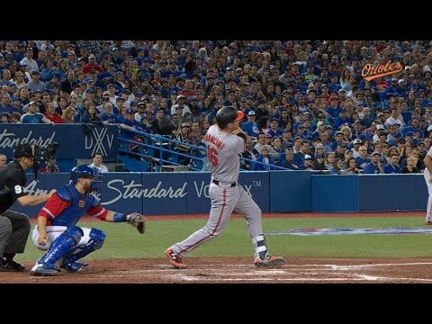 BAL@TOR: Orioles notch five runs in the 6th inning