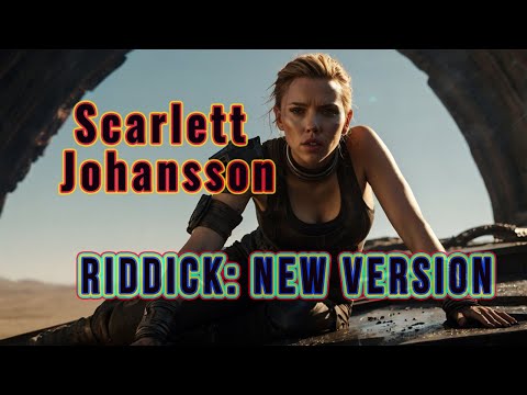 Scarlett Johansson as Riddick. Furya