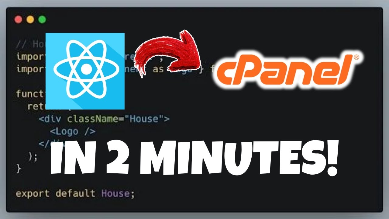 How to host React JS Project on cPanel