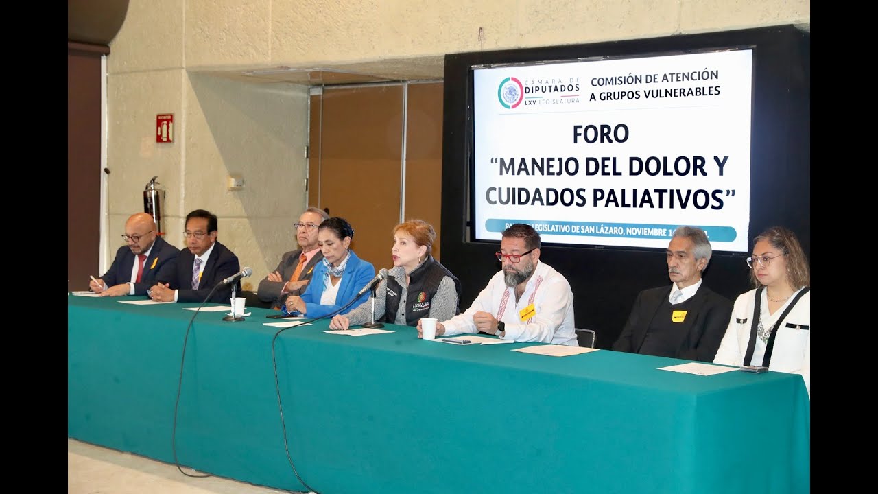 EN VIVO / Foro “Manejo del dolor y cuidados paliativos”