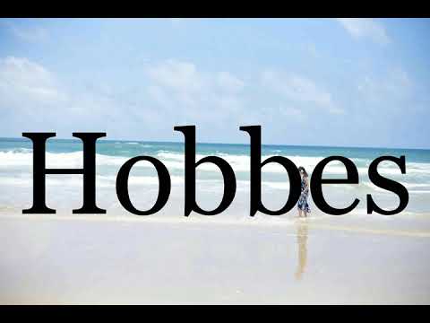 How To Pronounce Hobbes🌈🌈🌈🌈🌈🌈Pronunciation Of Hobbes