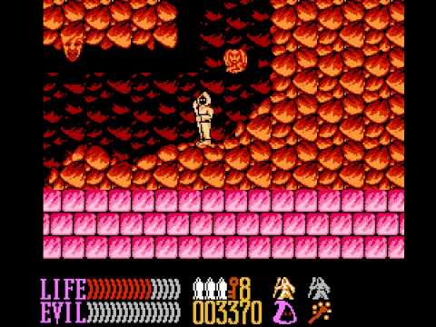 Wizards & Warriors III: Kuros – Visions of Power até o fim [NES]