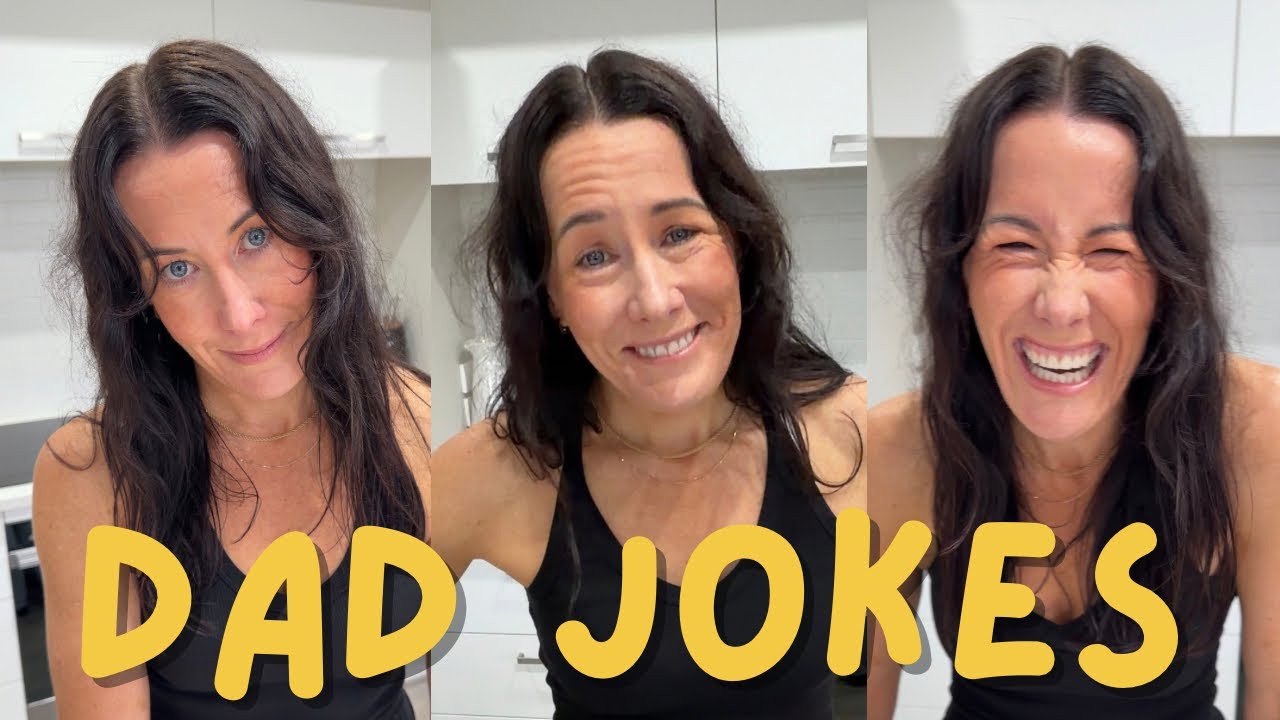 She Tries NOT To Laugh At The BEST Dad Jokes 😂