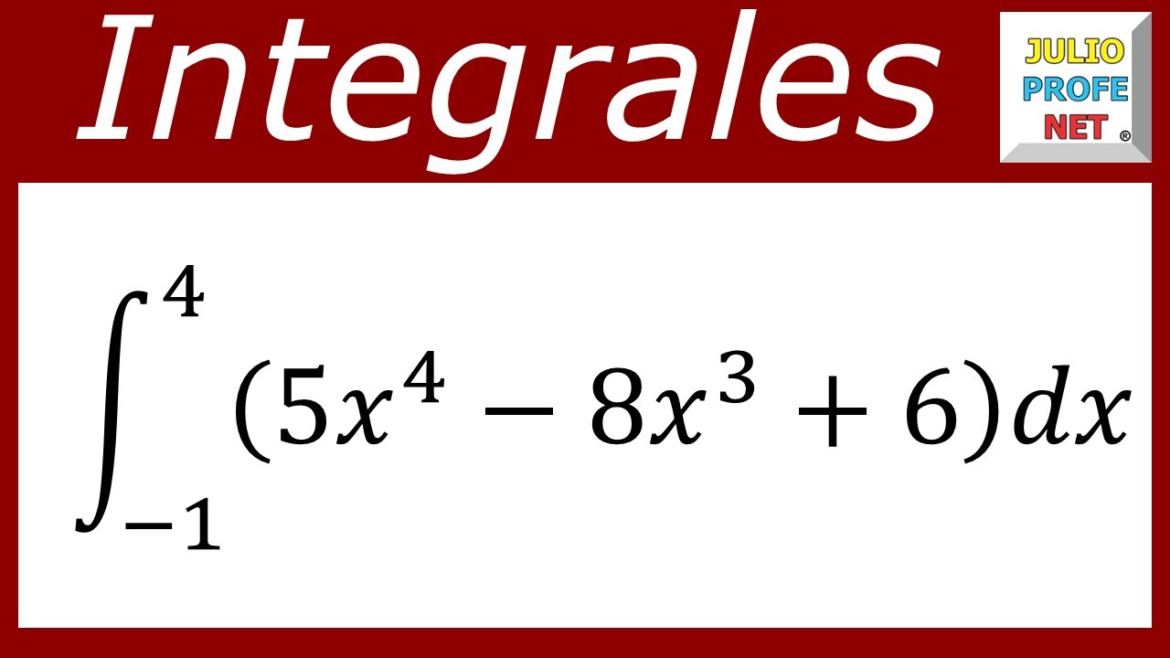 Definite integrals - Ex. 6