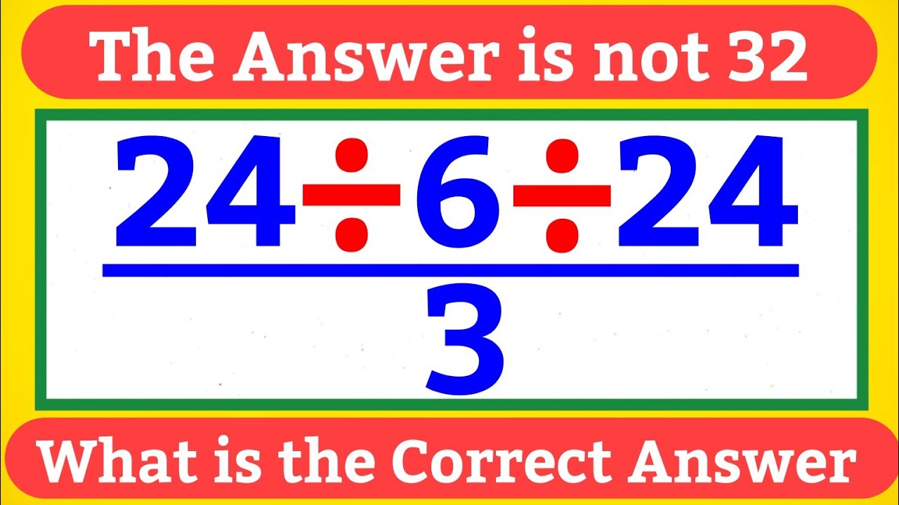 90% of people Get This Tricky Math Question WRONG! 