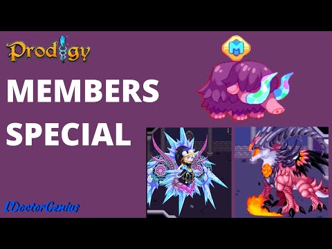 Prodigy Math Game - Prodigy "MEMBERS SPECIAL" Membership Extra Benefits !1DoctorGenius