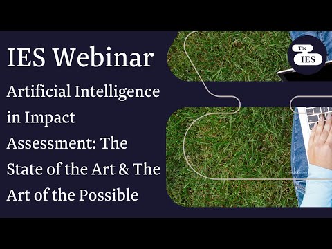 Artificial Intelligence in Impact Assessment: The State of the Art & The Art of the Possible