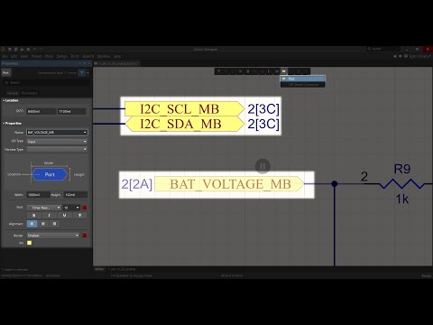 Schematic Port Placement | Art of Schematic | Video Tutorials | Learn Altium Designer