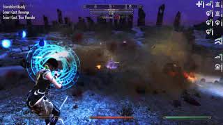Skyrim SE Colorful Magic SE The Unknown Boss Battle at Skyrim Special ...