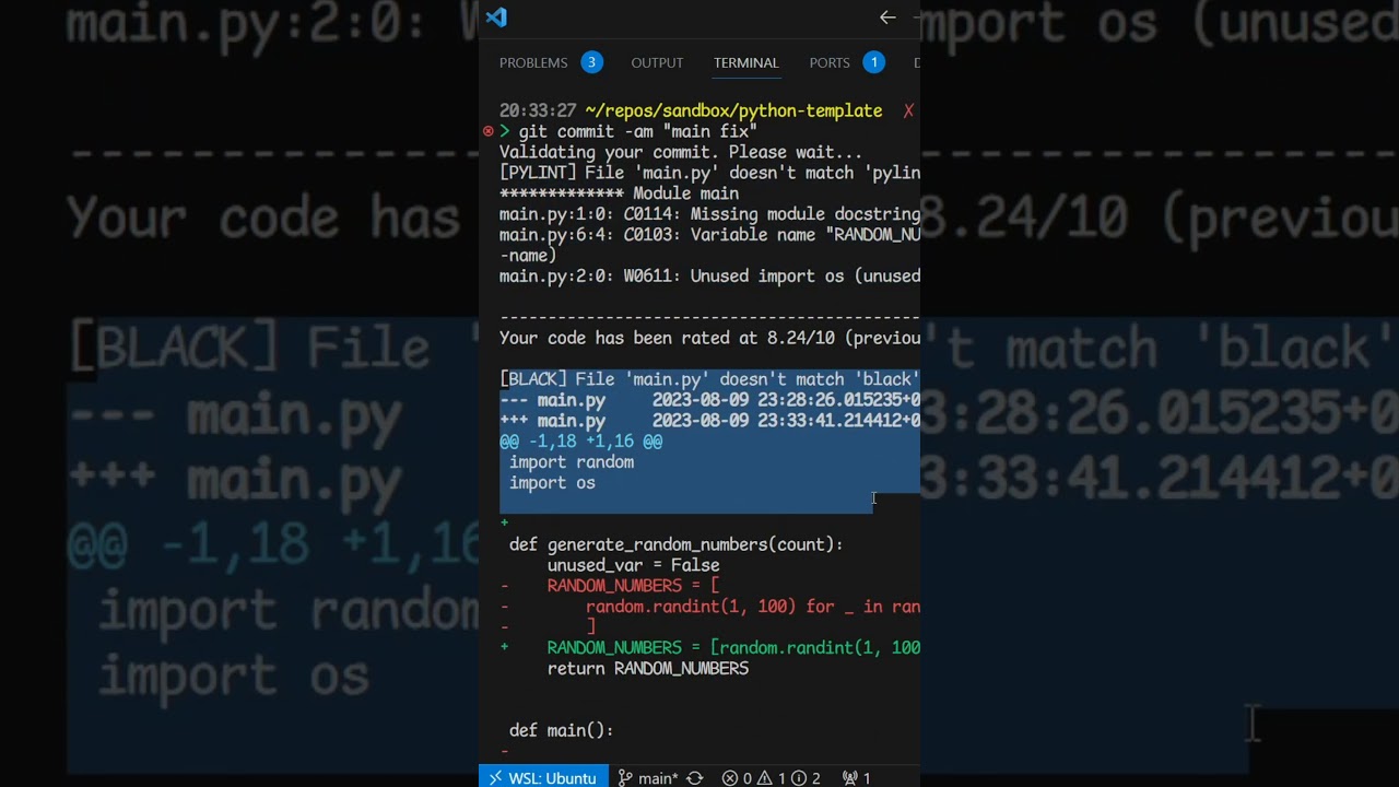 go git them, capitain hook #coding #python #git #hook #funny