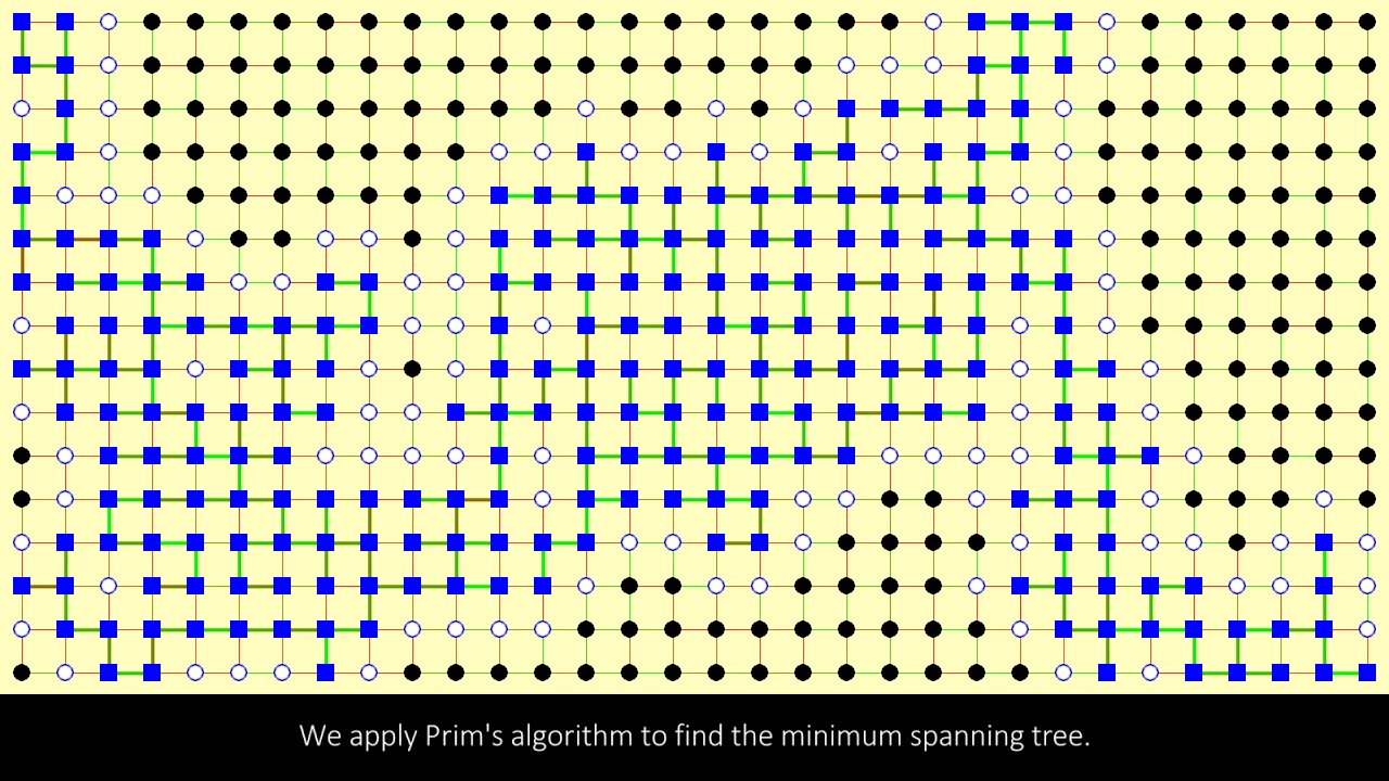 Mazes #2 - How To Generate a Maze (Python & Pygame)