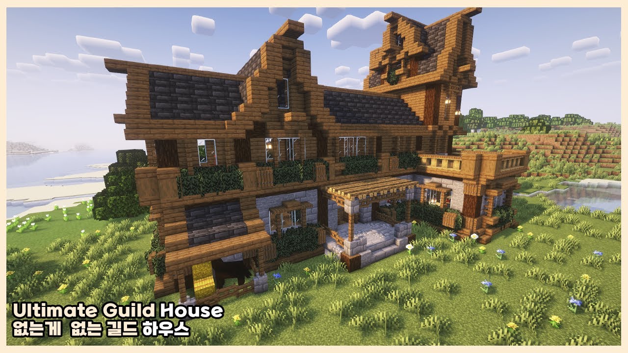 ⛏️ Minecraft Building Tutorial | Design a Bold Medieval Guild Hall