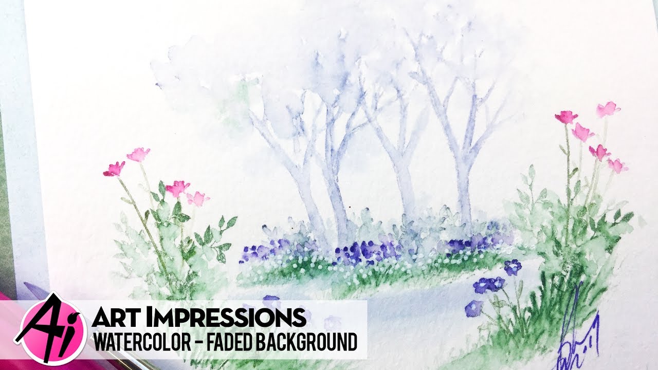 Ai Watercolor - Faded Background