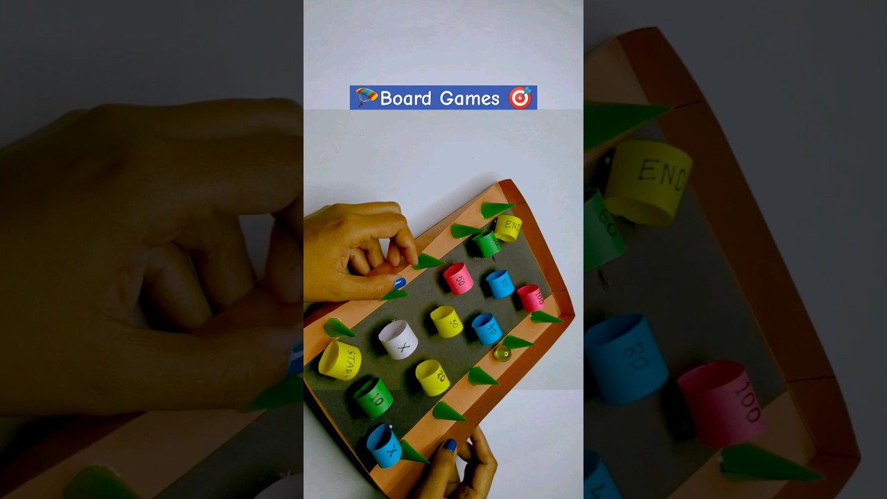 Board Games 😀 Making at Home| Paper Board Games #gamemaking #boardgames #gameplay #trending