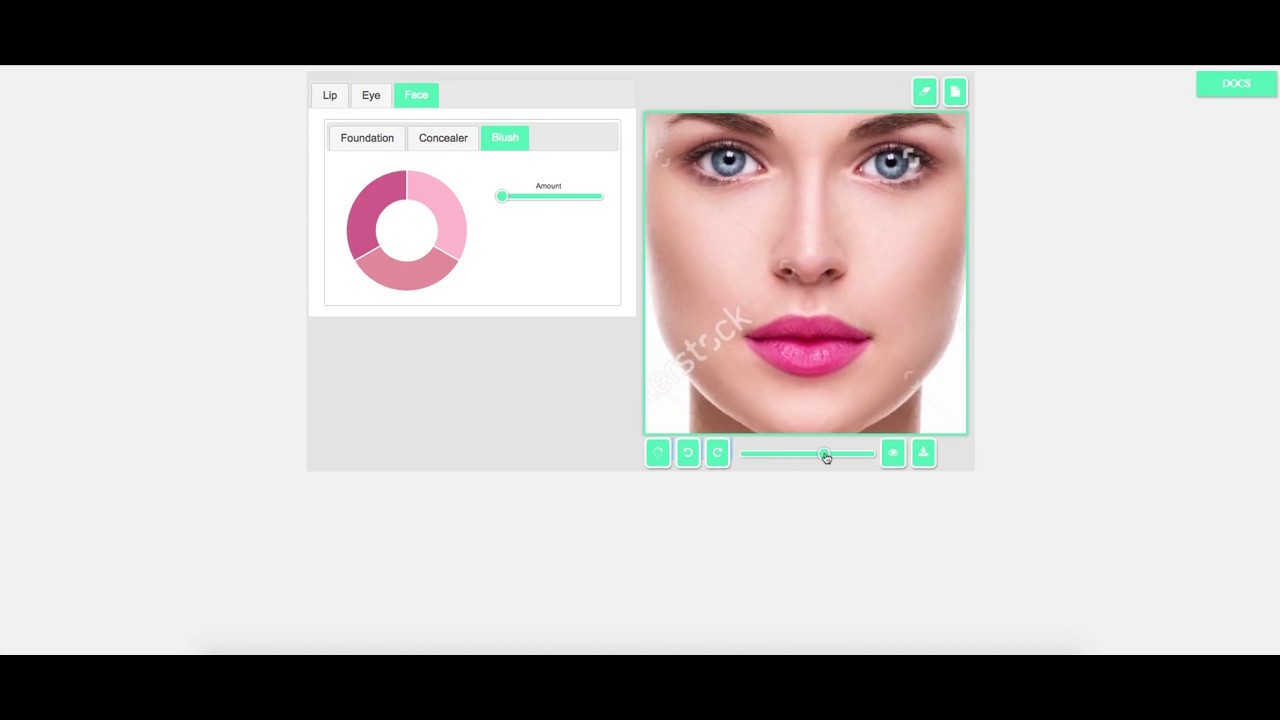 MakeoverKit | virtual makeover | HTML5 virtual makeover | javascript makeover