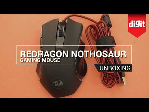 Redragon NOTHOSAUR Gaming Mouse Unboxing