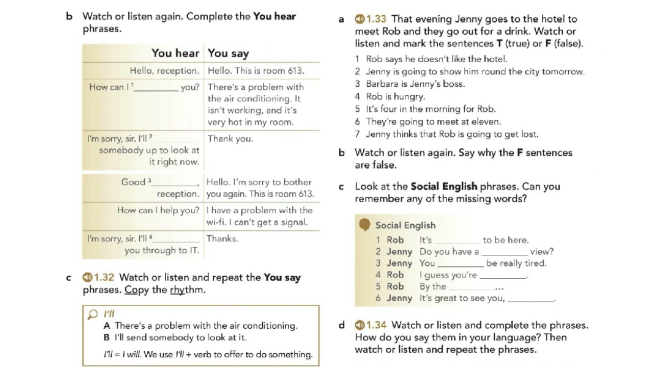 English File pre intermediate 4th edition SB_1.34