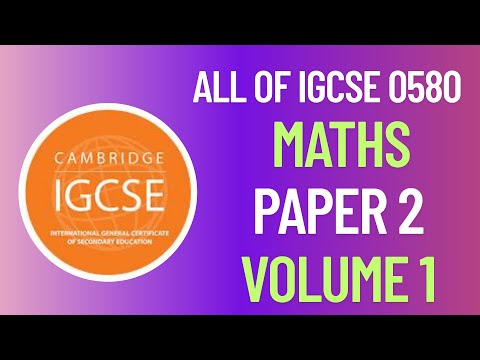 All the Hardest Questions in IGCSE 0580/22 Paper 2 Solved (2024)