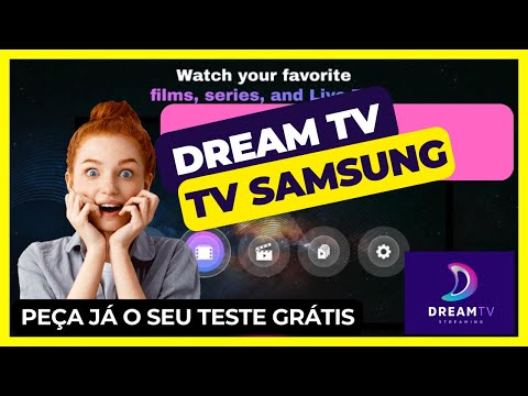 Como Instalar o Aplicativo Dream TV na Smart TV Samsung