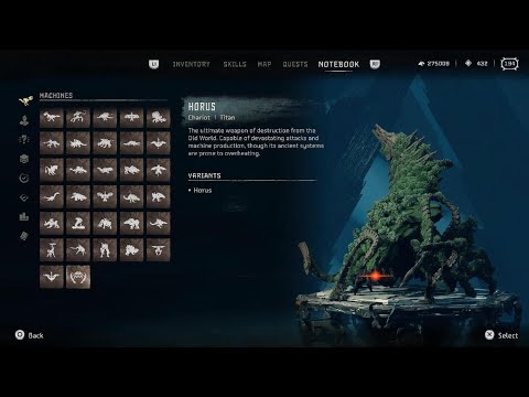 Horizon Forbidden West Burning Shores - 100% Machine Catalogue Update (106 Machines)