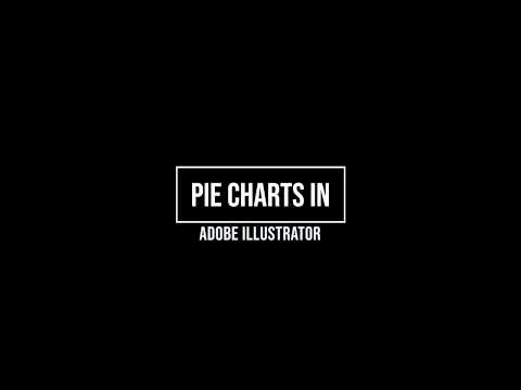 Creating pie charts in Adobe Illustrator for science data presentation
