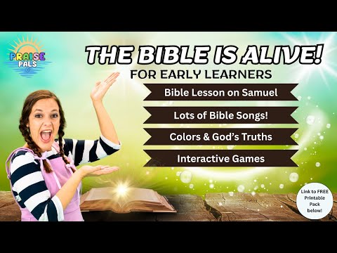 God’s Word is Alive! 🌞📖🌳 | Bible Truths, Colors, Songs & Games | Christian Show for Toddlers