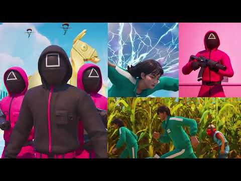 FULL SQUID GAME x FORTNITE TRAILER