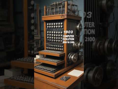 Computer evolution made with AI #evolution #ai #computer