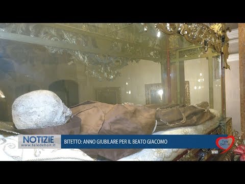 BITETTO: ANNO GIUBILARE PER IL BEATO GIACOMO