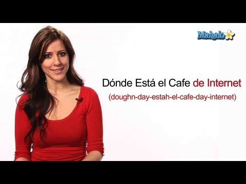 How to Ask "Where is the Internet Cafe" in Spanish