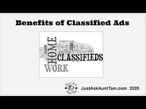 Benefits of Classified Ads