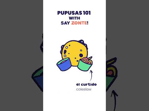 Salvadoran Pupusas 101 🇸🇻 - Spanish Vocabulary for Beginners #learnspanish #elsalvador #shorts