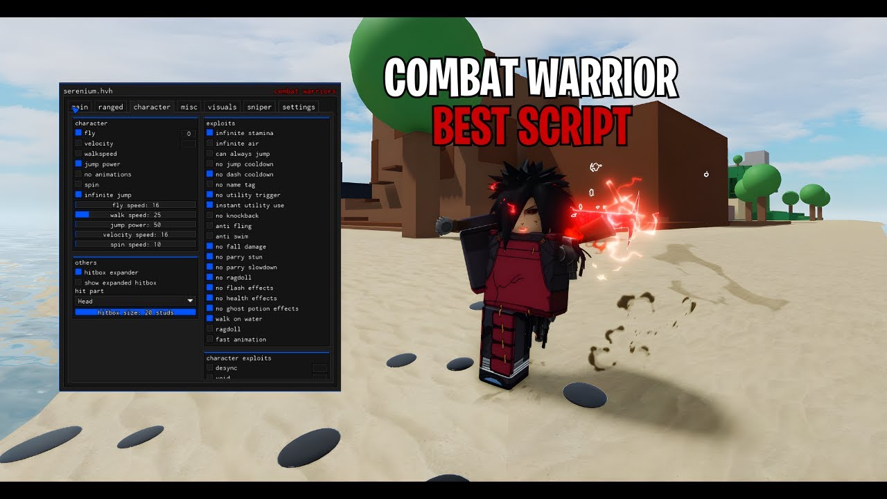 Best Combat Warrior Script *SERENIUM* | AUTO PARRY, KILL ALL, INFINITE STAMINA