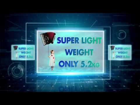 Musictech Super Light Weight 5.2kg DigiBeat Reedless Accordion