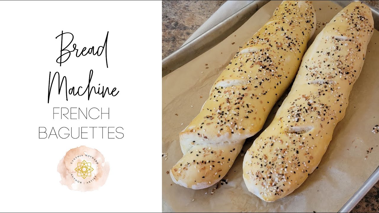 EASY! Bread Machine French Baguettes