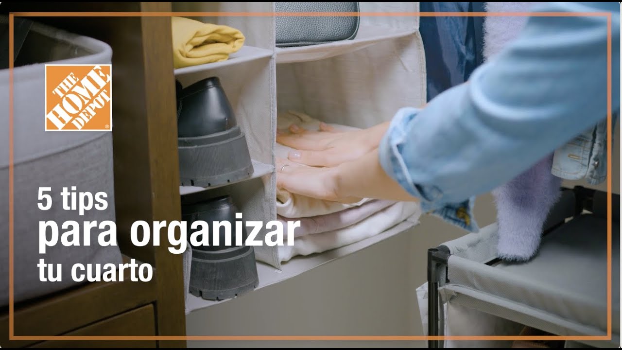 5 tips para organizar tu cuarto | Organización