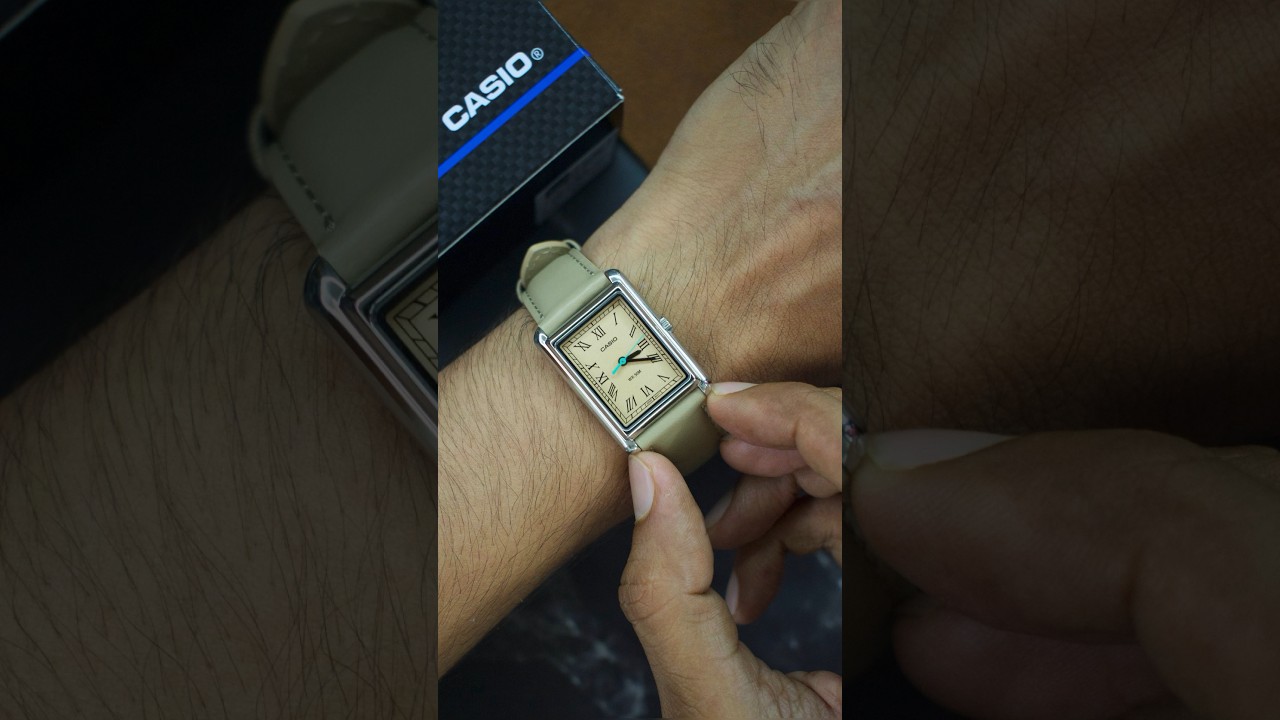 Cartier tank on budget || Casio LTP-B165L-5BV