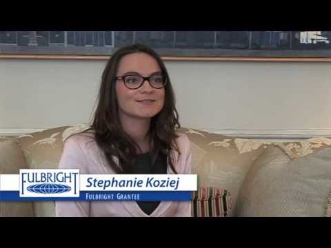 Fulbright Grantee Stephanie Koziej Gives Advice on the Application Process