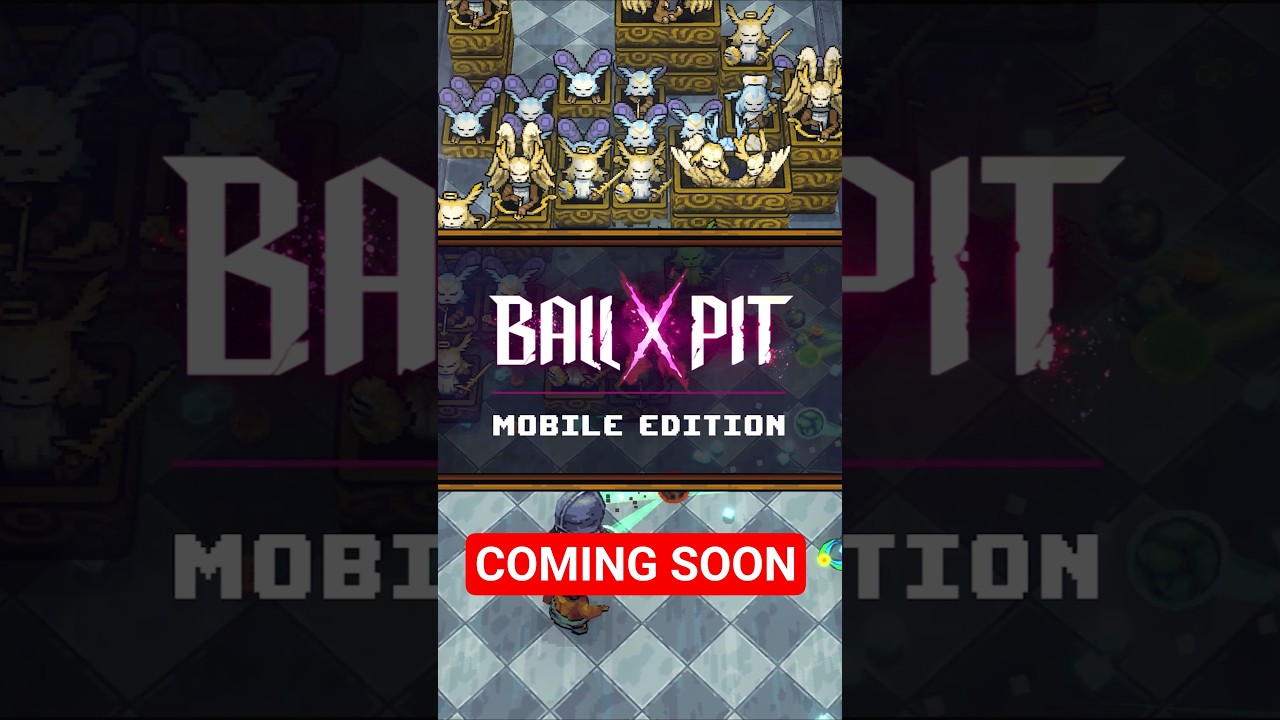 Play it on MOBILE?! #ballpit #ballxpit #mobile #ios #android #indiegames #devolverdigital