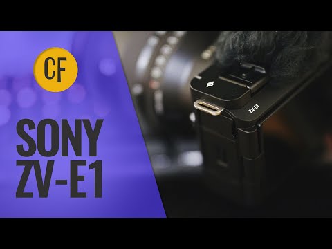 Sony ZV-E1: Specialized full-frame camera